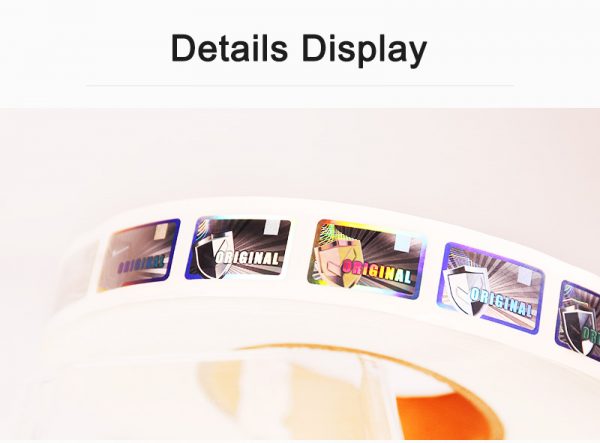 Silver Hologram Sticker - SZIMAGETECH