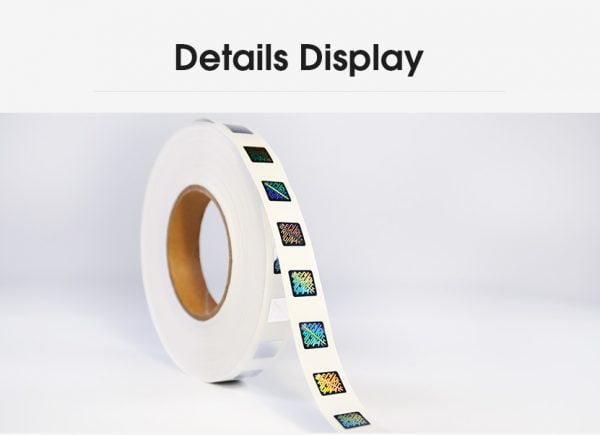 3D Square Holographic Sticker - SZIMAGETECH
