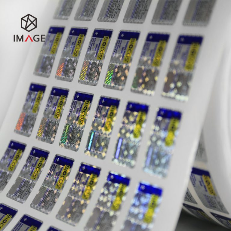Hologram Sticker for Medical Package - SZIMAGETECH