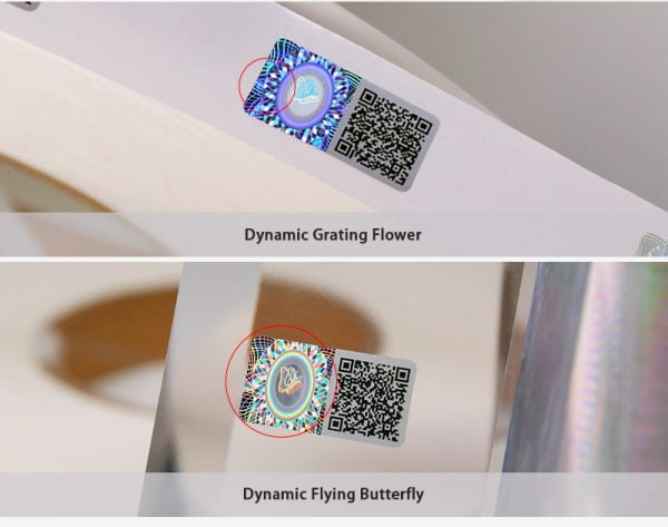 Scratch QR Hologram Sticker - SZIMAGETECH