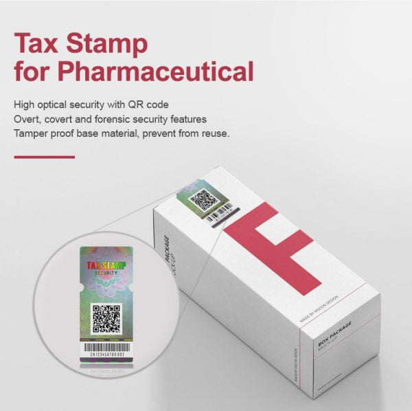 Hologram Drug Tax Stamp - Image Technology