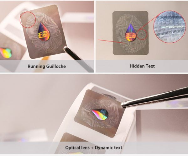 3D Lens Hologram Sticker - SZ Image Technology