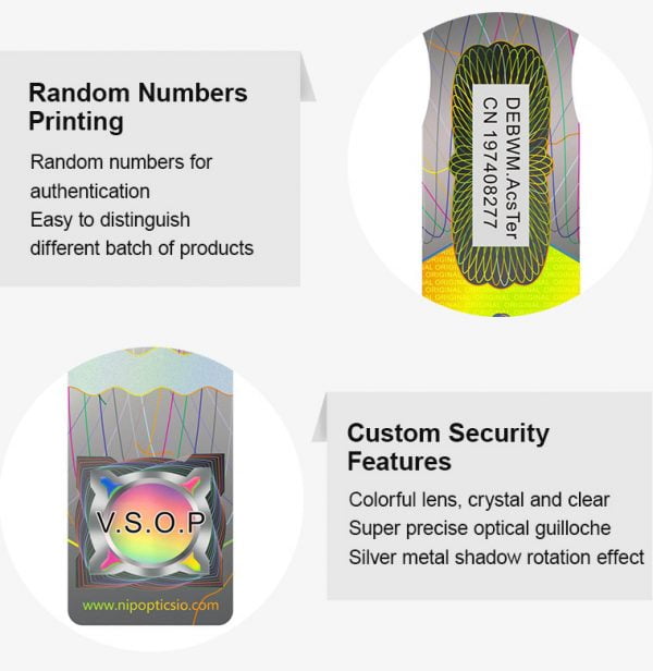 Hologram Alcohol Tax Stamp - Image Technology