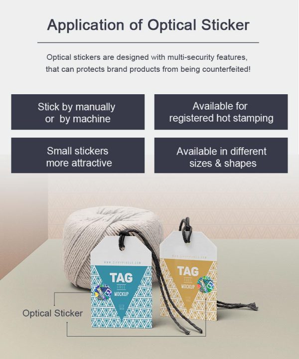 Optical Security Hang Tags Manufacturer - SZIMAGTECH