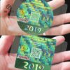 Hologram Vehicle Registration Stickers - SZIMAGETECH