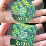 Hologram Vehicle Registration Stickers - SZIMAGETECH